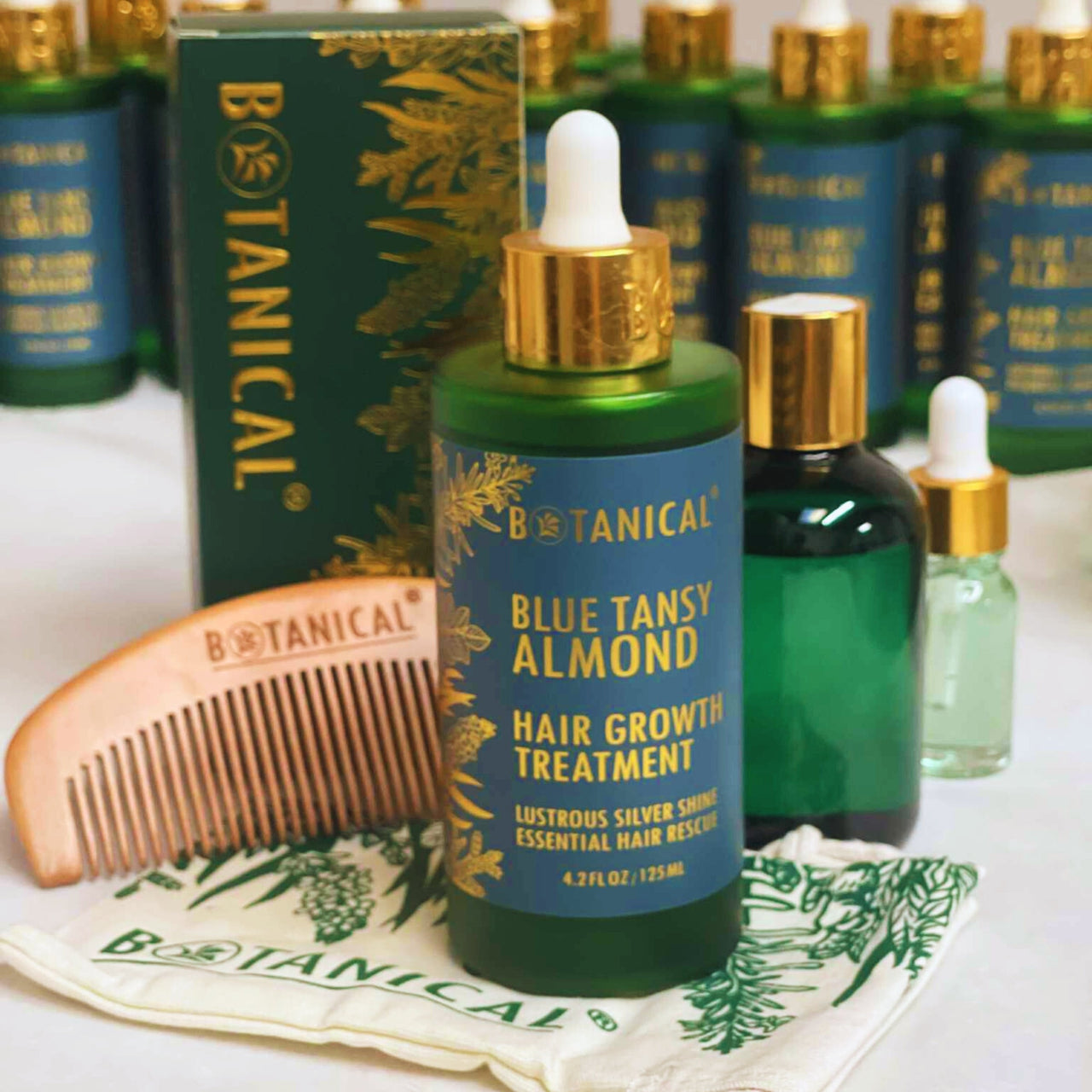 Almond Blue Tansy Pre-Shampoo Scalp Stimulating Oil Serum – BOTANICAL ...